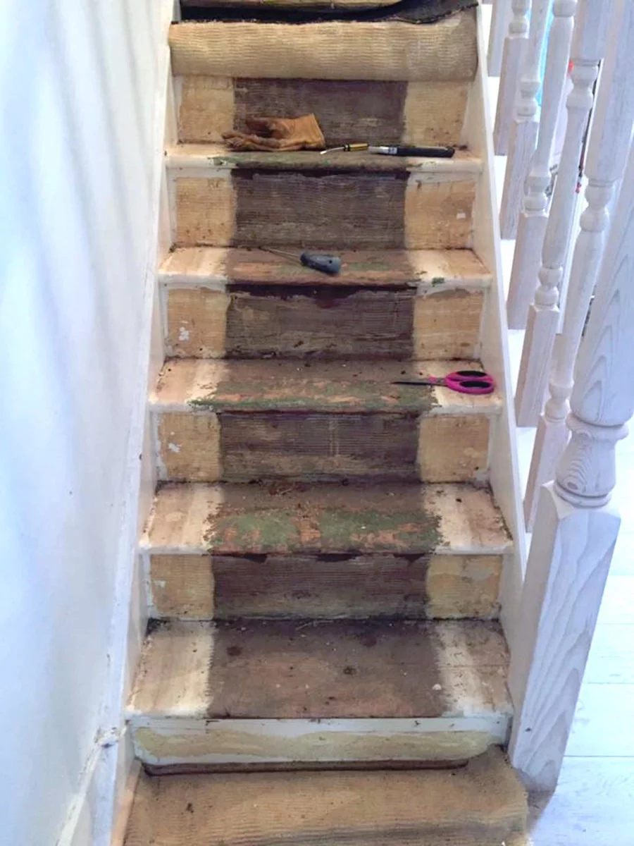 DIY Project: Renovating carpeted stairs back to wood | Maxine Brady ...