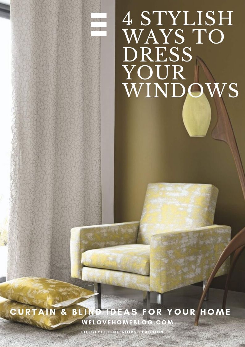 4 Stylish Ways To Dress Your Windows This Winter / AD | Maxine Brady