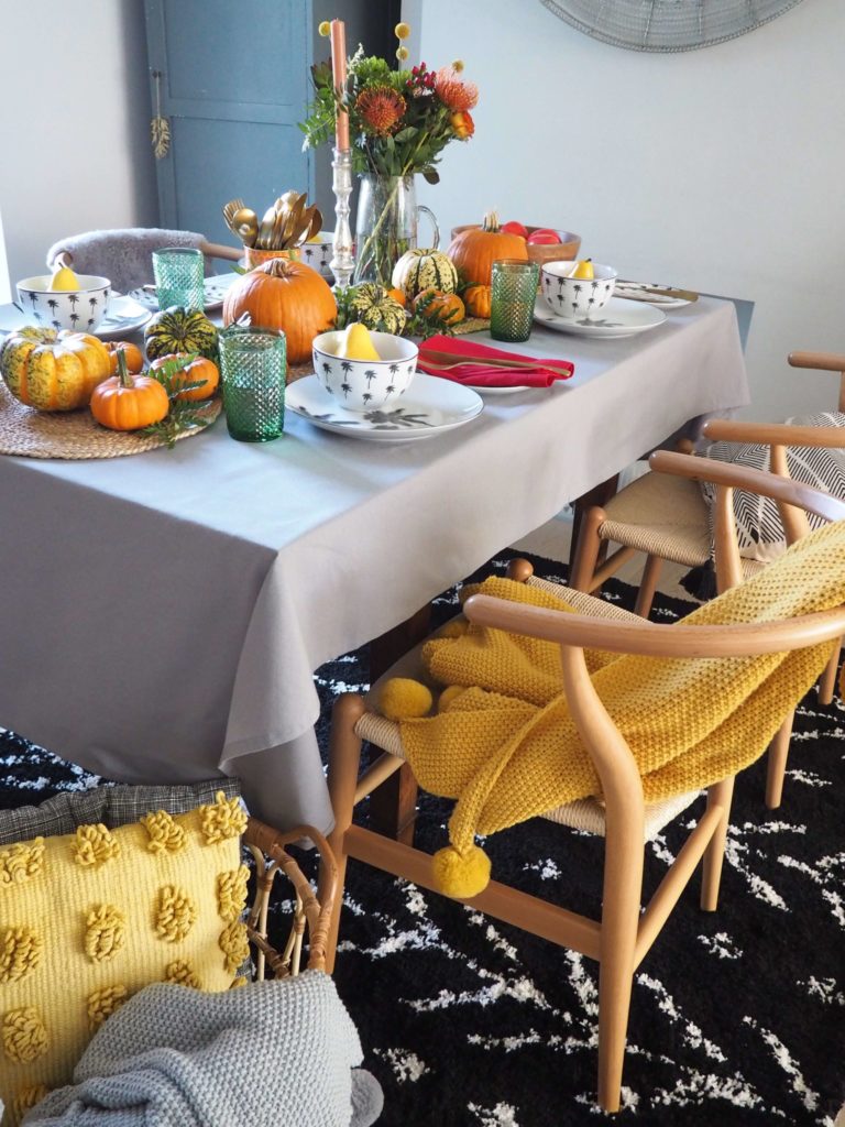 6 Easy Autumn Dining Table Styling Ideas With George Home | Maxine Brady