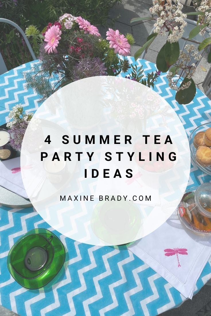 4 Summer Tea Party Styling Ideas With Ahmad Tea | Maxine Brady