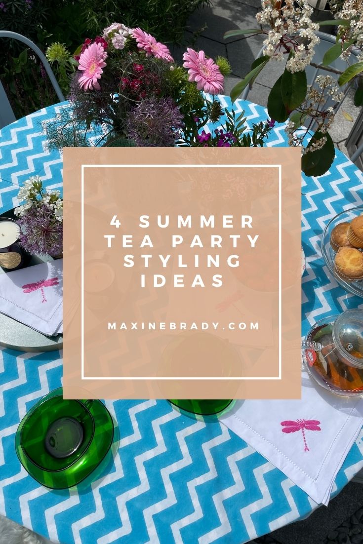 4 Summer Tea Party Styling Ideas With Ahmad Tea | Maxine Brady