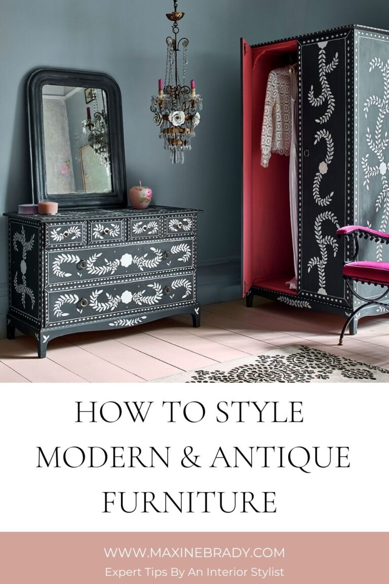 5 Ways On How To Mix Modern And Antique Furniture | Maxine Brady
