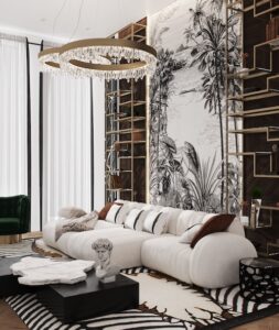 11 Chic Rooms That Will Make You Want To Decorate With Wallpaper Right ...